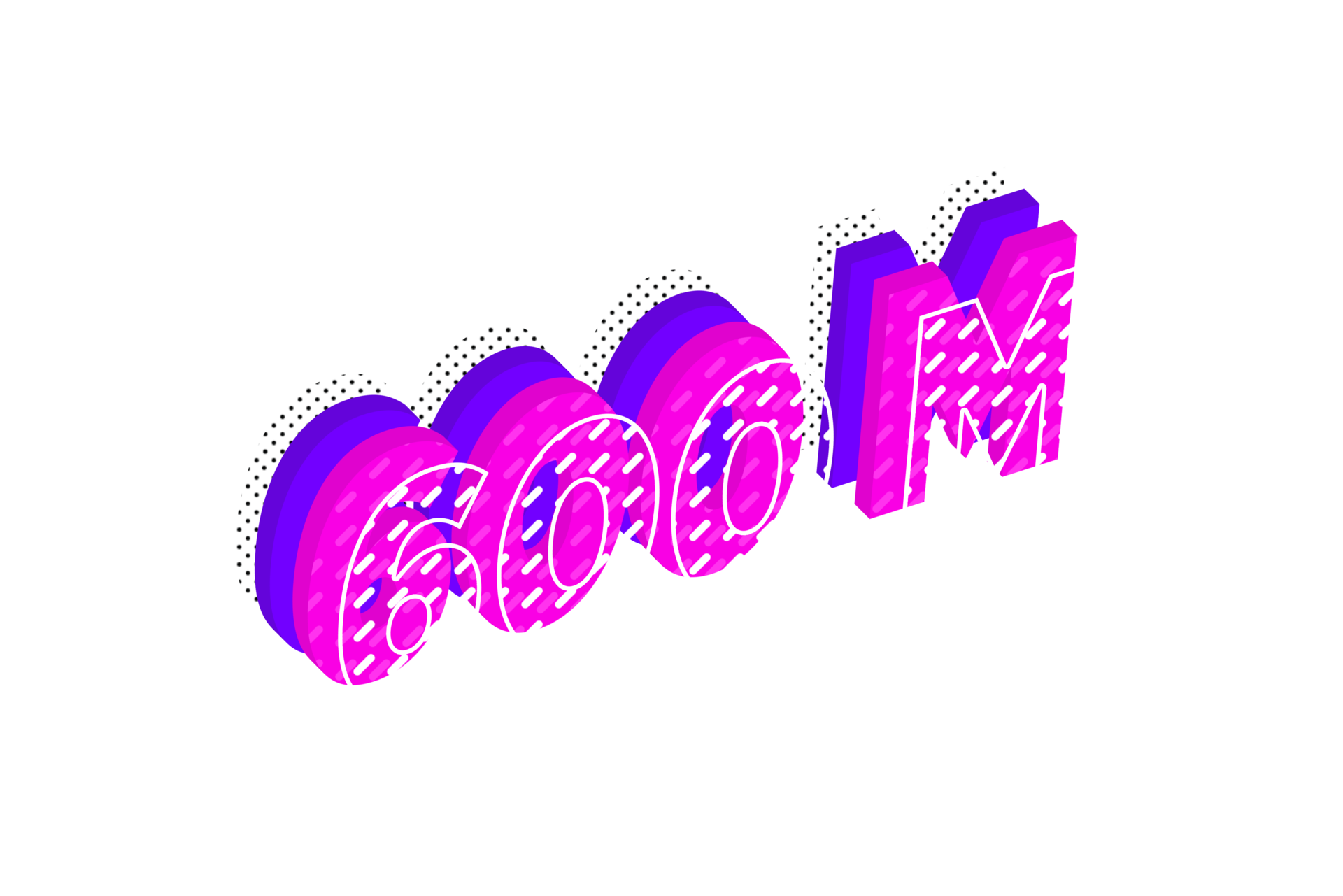 600 Million Subscribers Celebration Greeting Number With Multi Layer 600-million-subscribers-celebration-greeting-number-with-multi-layer