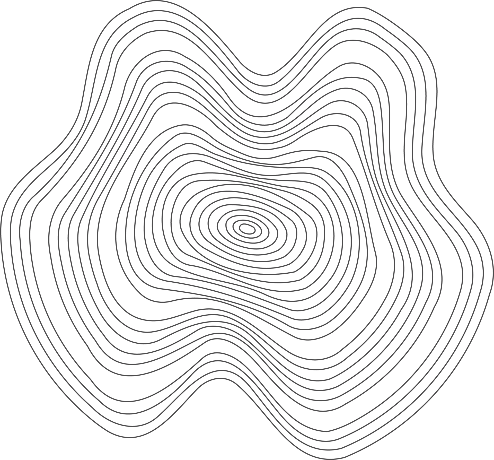 Linear Wooden Tree Rings Pattern Topography Circles With Map Texture Circular Wavy Shape