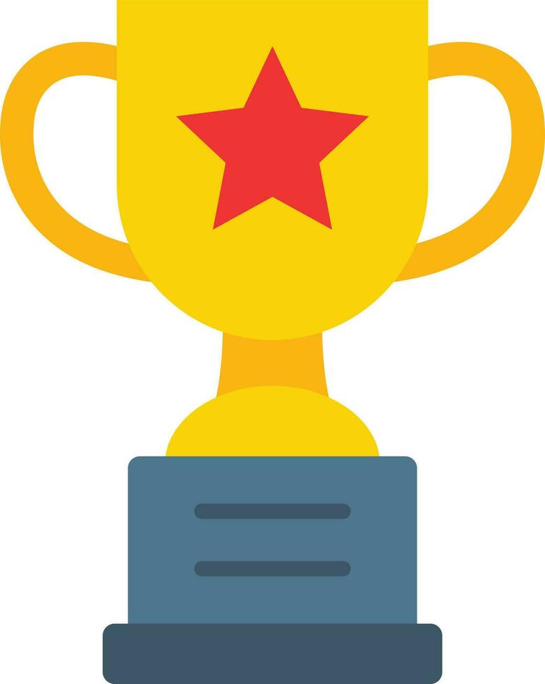 Trophy Flat Icon 23660855 Vector Art at Vecteezy Trophy Flat Icon 23660855 Vector Art at Vecteezy