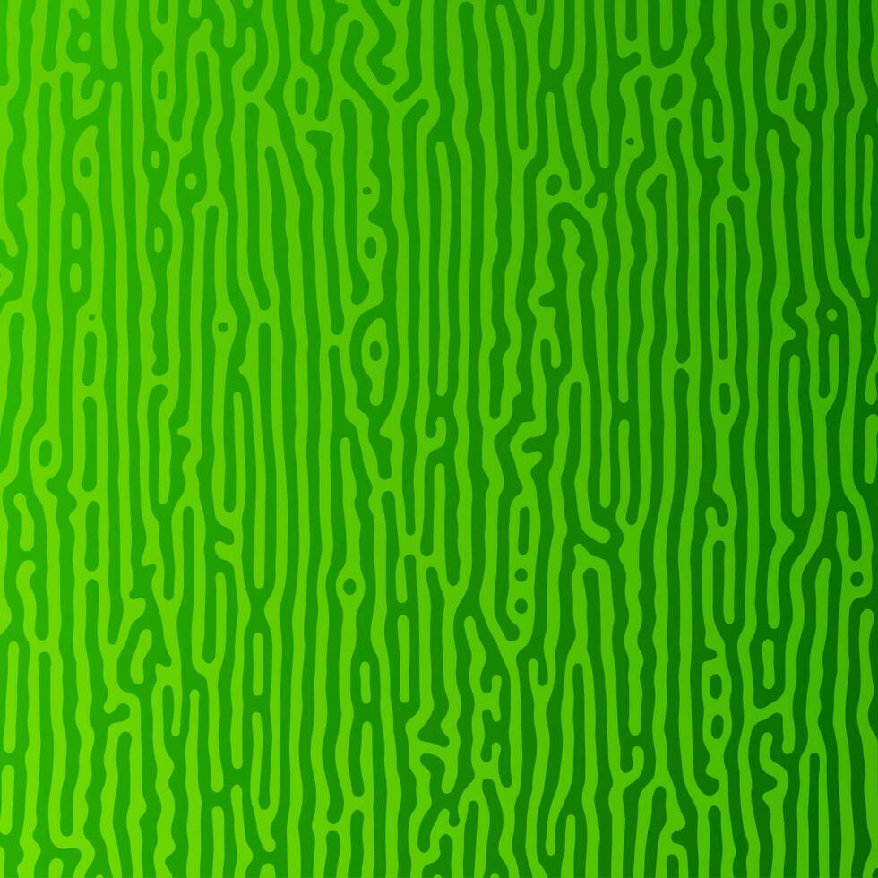 Green Turing reaction gradient background. Abstract diffusion pattern with chaotic shapes ...