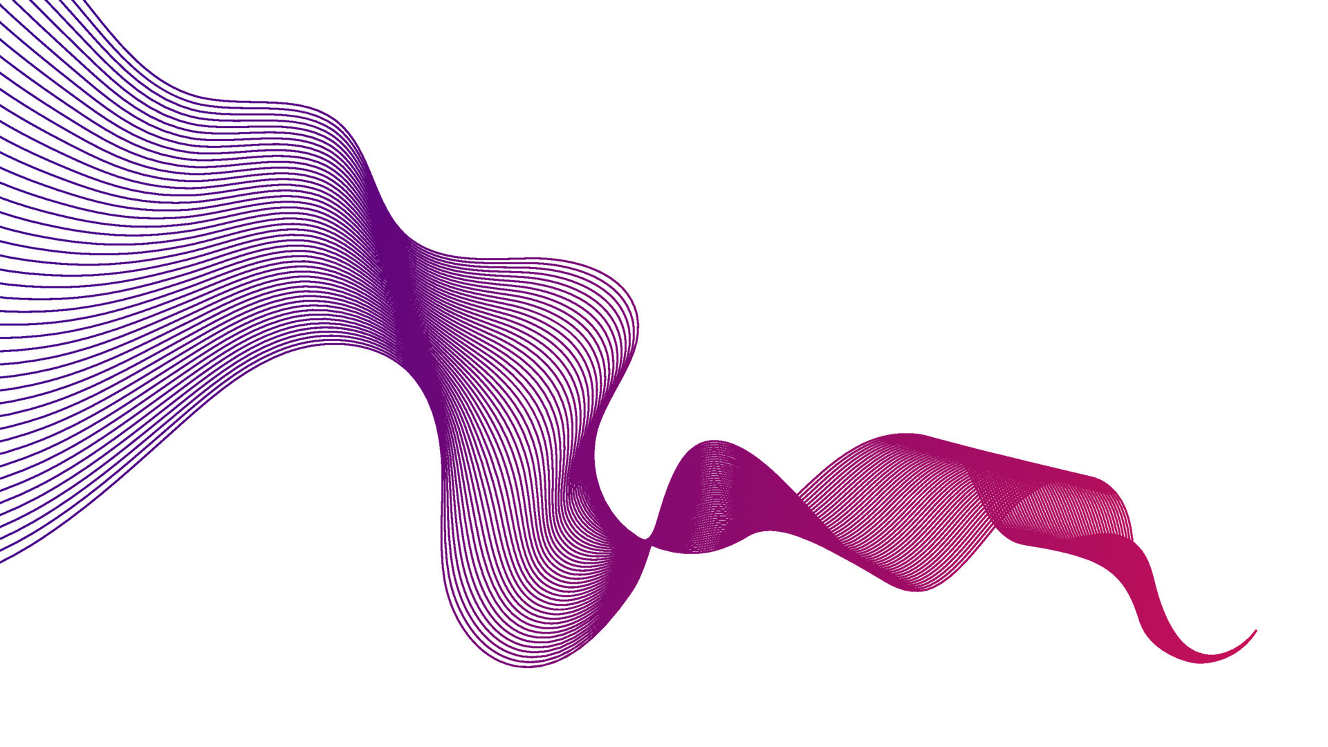 Abstract Backdrop With Colorful Wave Gradient Lines On White Background Modern Technology