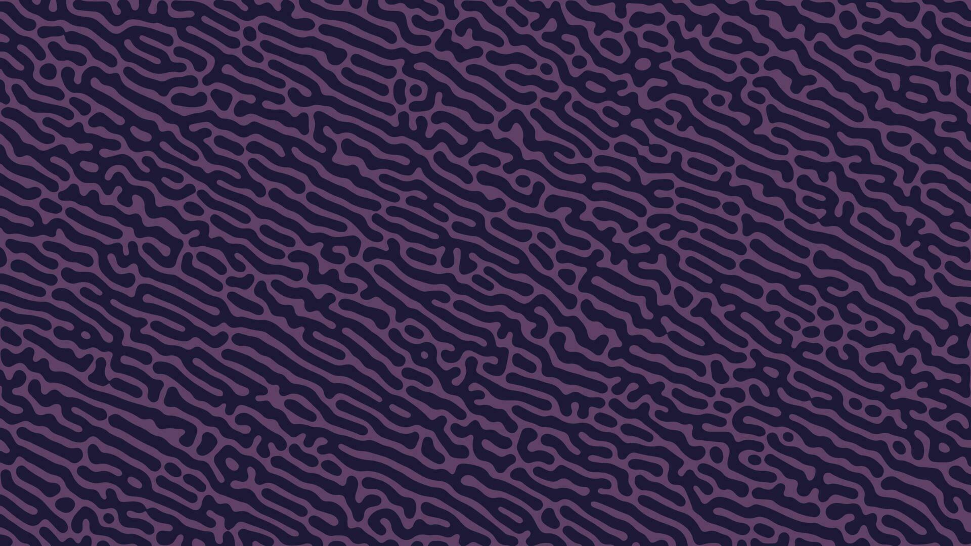 Purple Turing Reaction Background Abstract Diffusion Pattern With