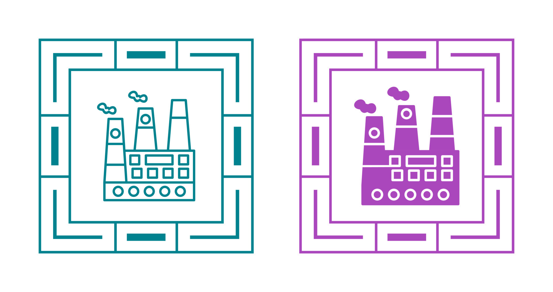 Factory Vector Icon 23663127 Vector Art At Vecteezy