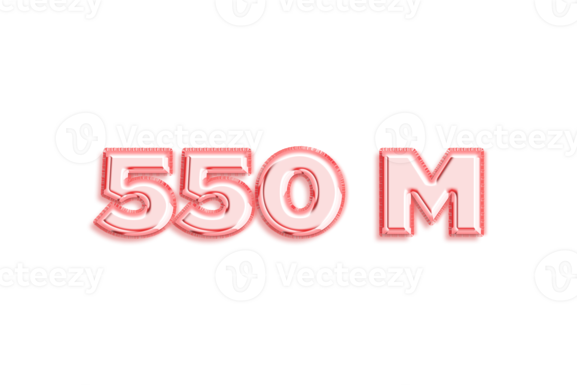 550 Million Subscribers Celebration Greeting Number With Rose Gold 550 Million Subscribers Celebration Greeting Number With Rose Gold