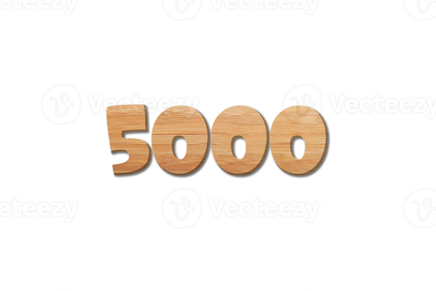 5000 subscribers celebration greeting Number with wood design 23672273 PNG 5000 subscribers celebration greeting Number with wood design 23672273 PNG