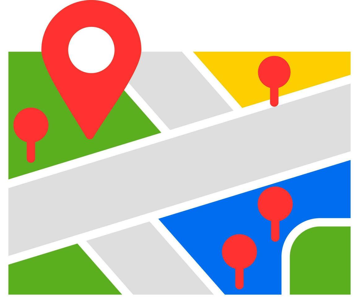 Map Vector Icon Design 23681227 Vector Art at Vecteezy