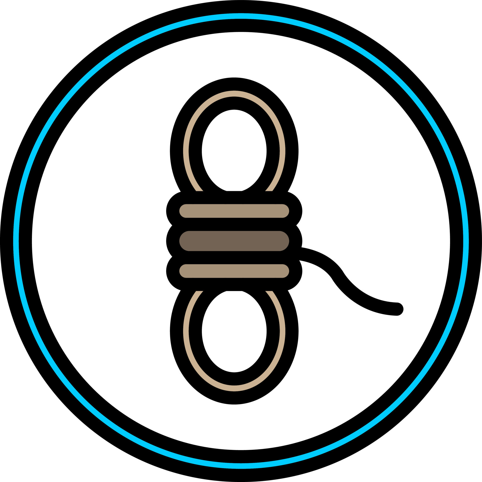 Rope Vector Icon Design 23681495 Vector Art at Vecteezy