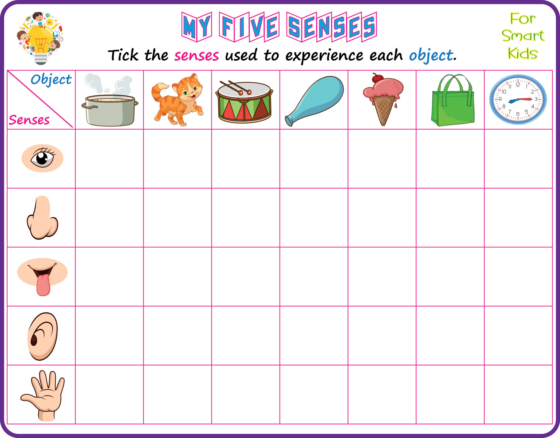 Logic educational science printable worksheet for smart kids to analyze ...