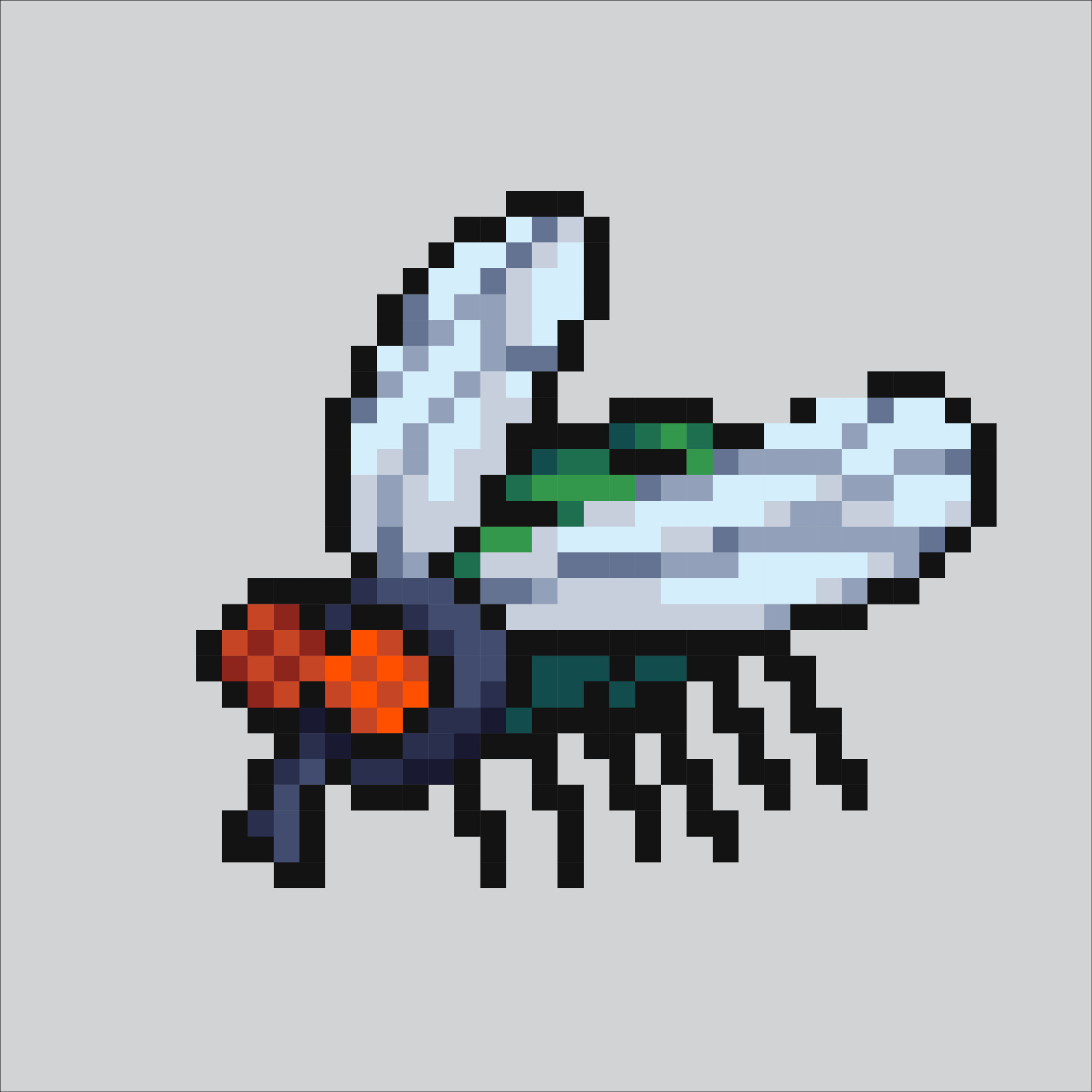 Fly Pixel Art