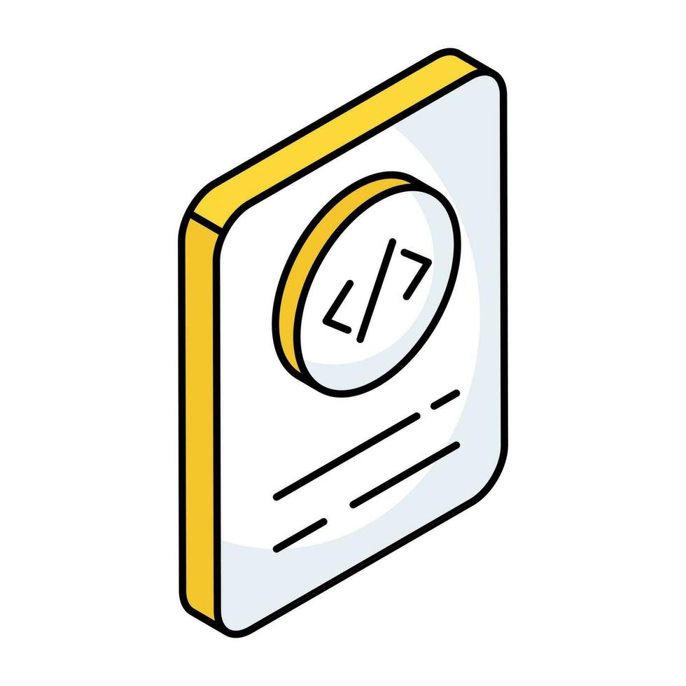 Modern design icon of coding file 23689457 Vector Art at Vecteezy