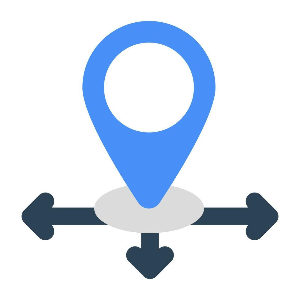 Icono De Diseño Moderno De Flechas Direccionales 23689957 Vector En