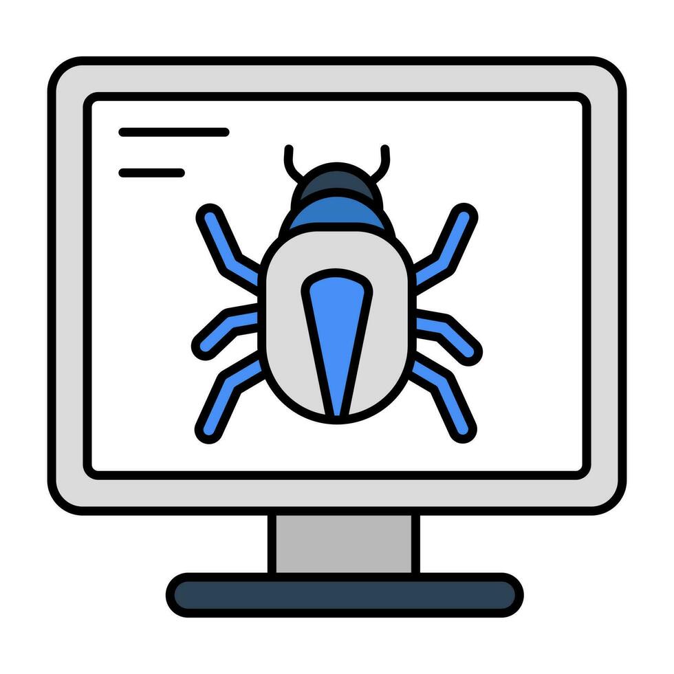 A premium download icon of computer bug 23691818 Vector Art at Vecteezy