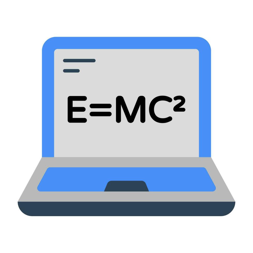 An icon design of physics formula 23691858 Vector Art at Vecteezy