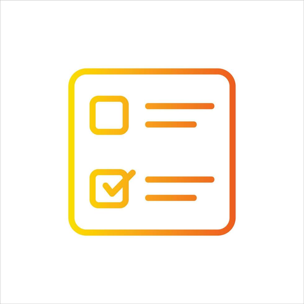 checkbox in flat design style 23693101 Vector Art at Vecteezy