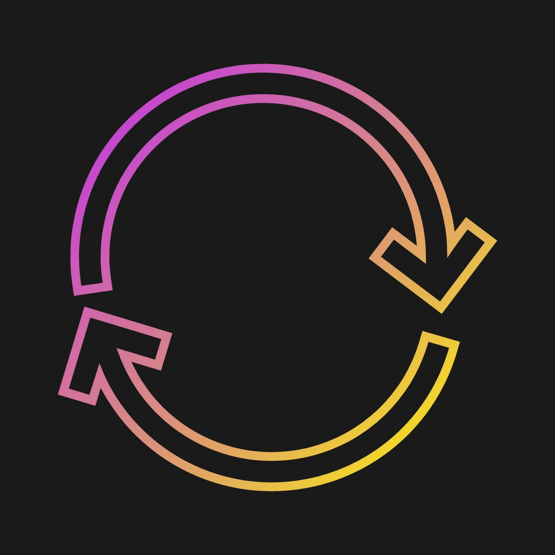 Repeat Vector Icon 23693935 Vector Art at Vecteezy