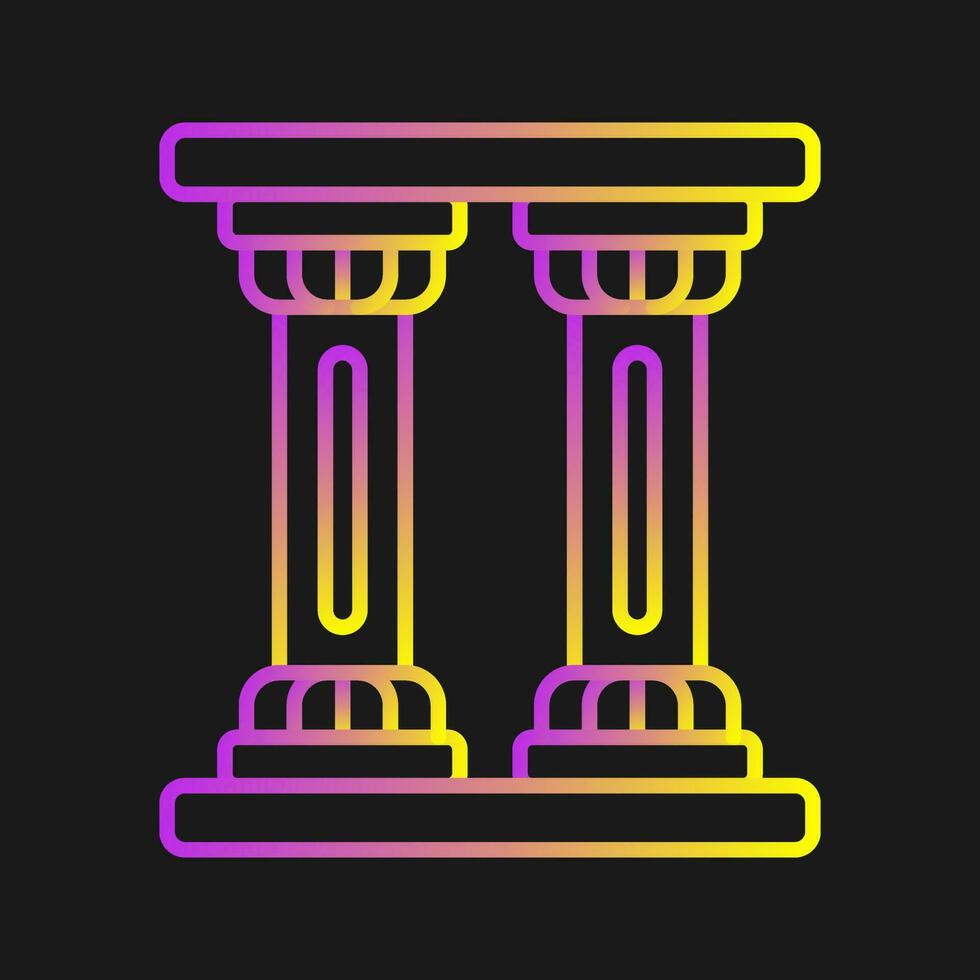 Column Vector Icon 23697474 Vector Art At Vecteezy