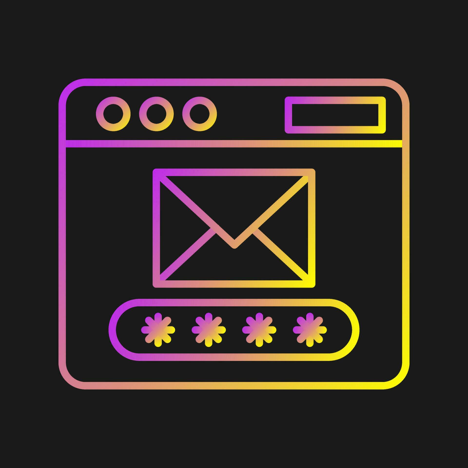 Mail Code Vector Icon 23700402 Vector Art at Vecteezy