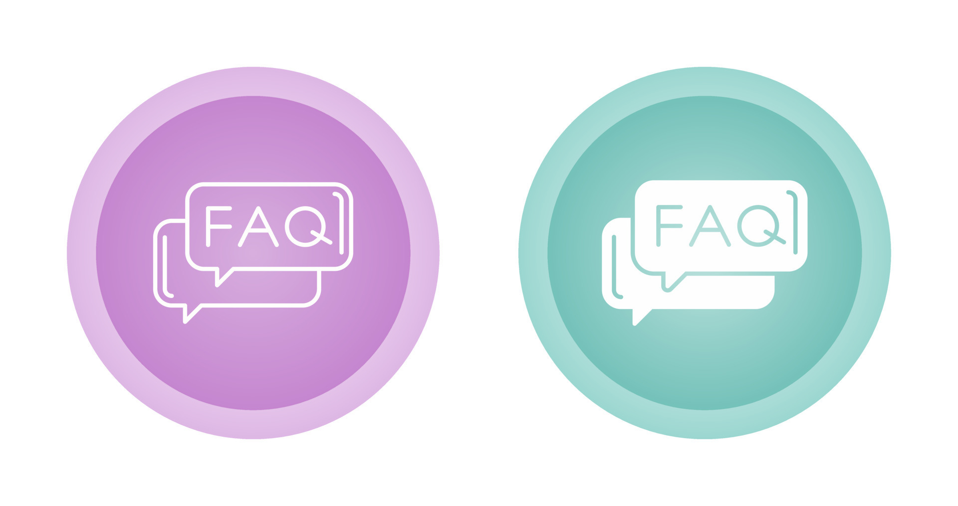 FAQ Vector Icon 23704341 Vector Art at Vecteezy