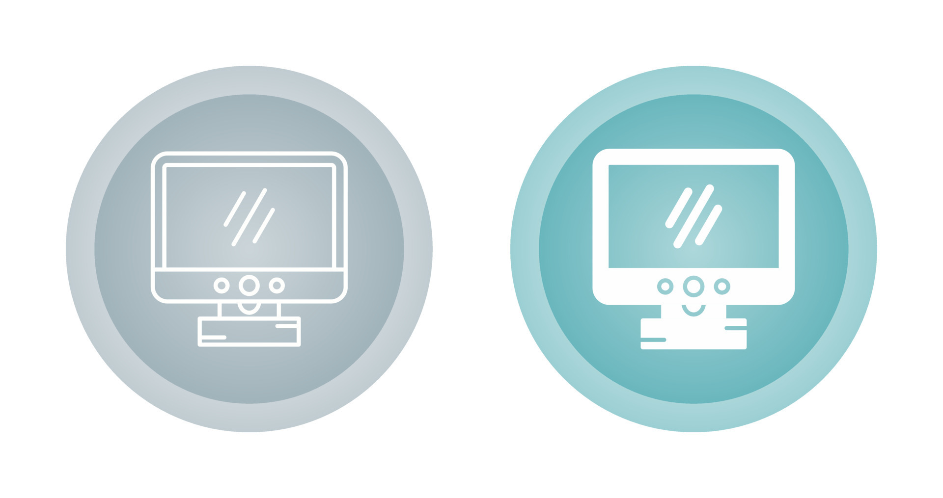 computer Vector Icon Set 23705951 Vector Art at Vecteezy