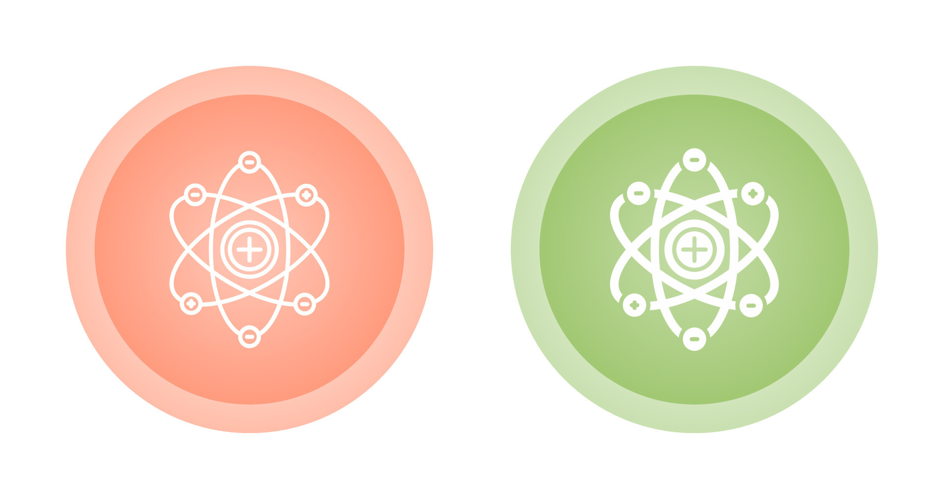 Atom Vector Icon 23708059 Vector Art at Vecteezy