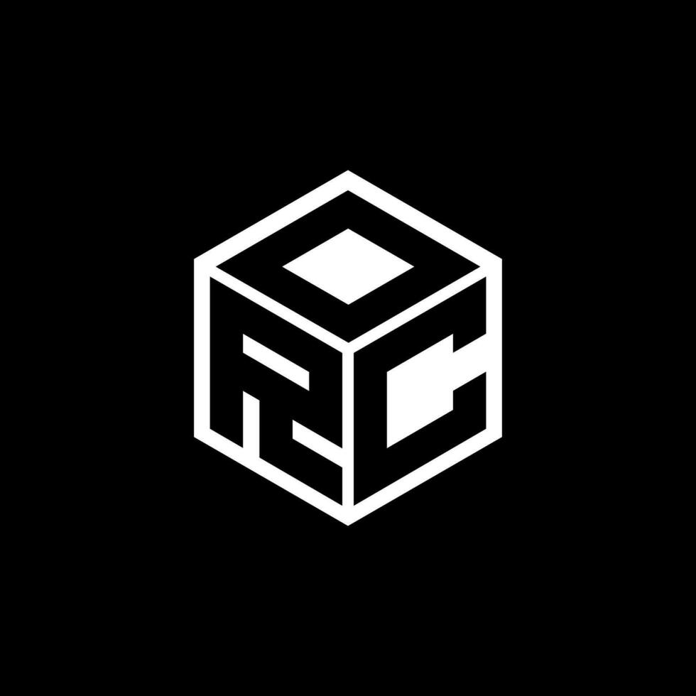 RCO letter logo design in illustration. Vector logo, calligraphy designs for logo, Poster ...