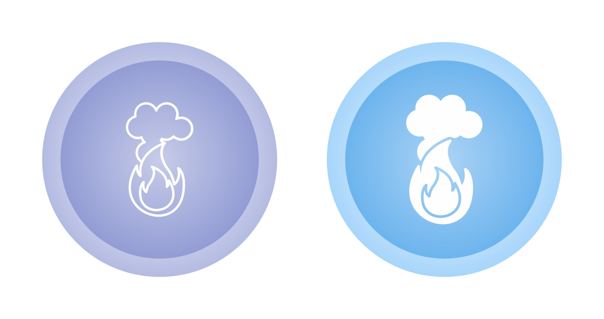 Fire Pollution Vector Icon 23708193 Vector Art at Vecteezy