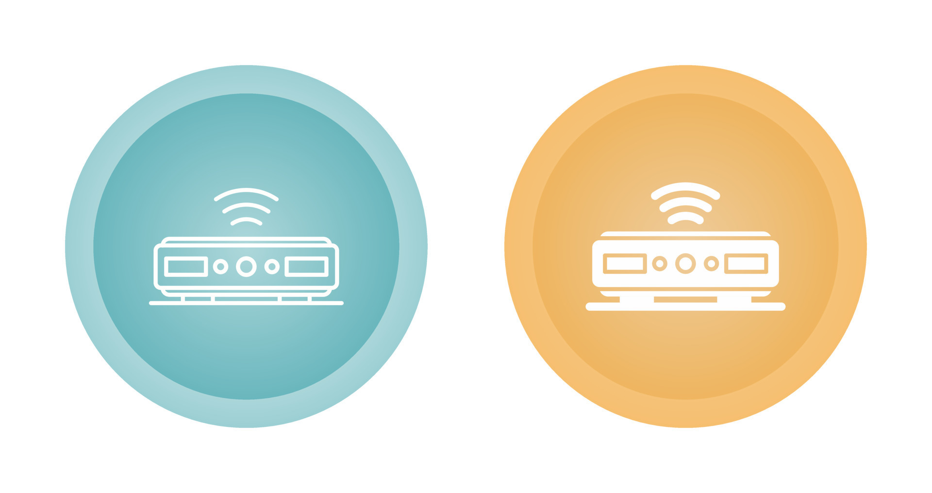 Modem Vector Icon 23708317 Vector Art at Vecteezy