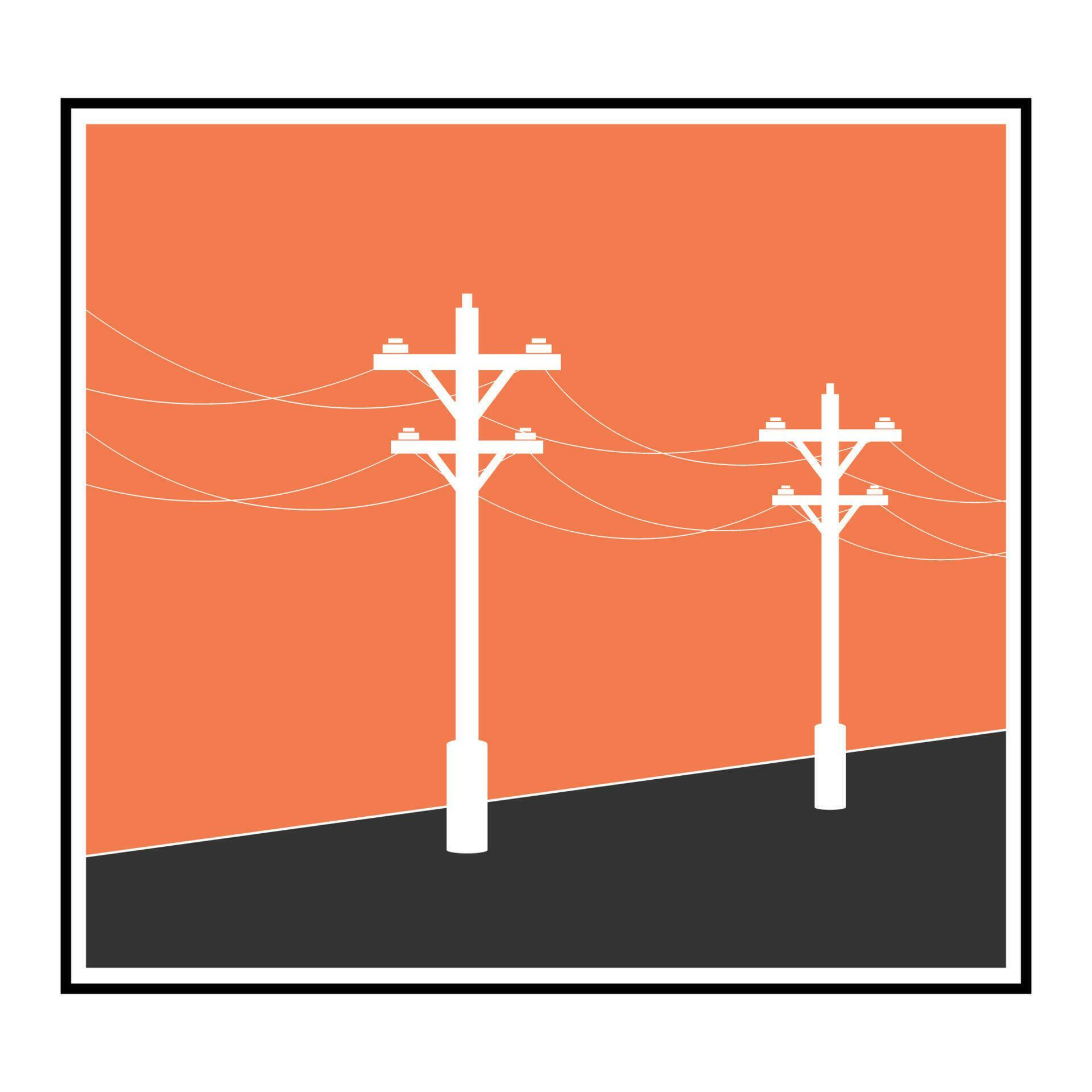 power pole logo vector 23708420 Vector Art at Vecteezy