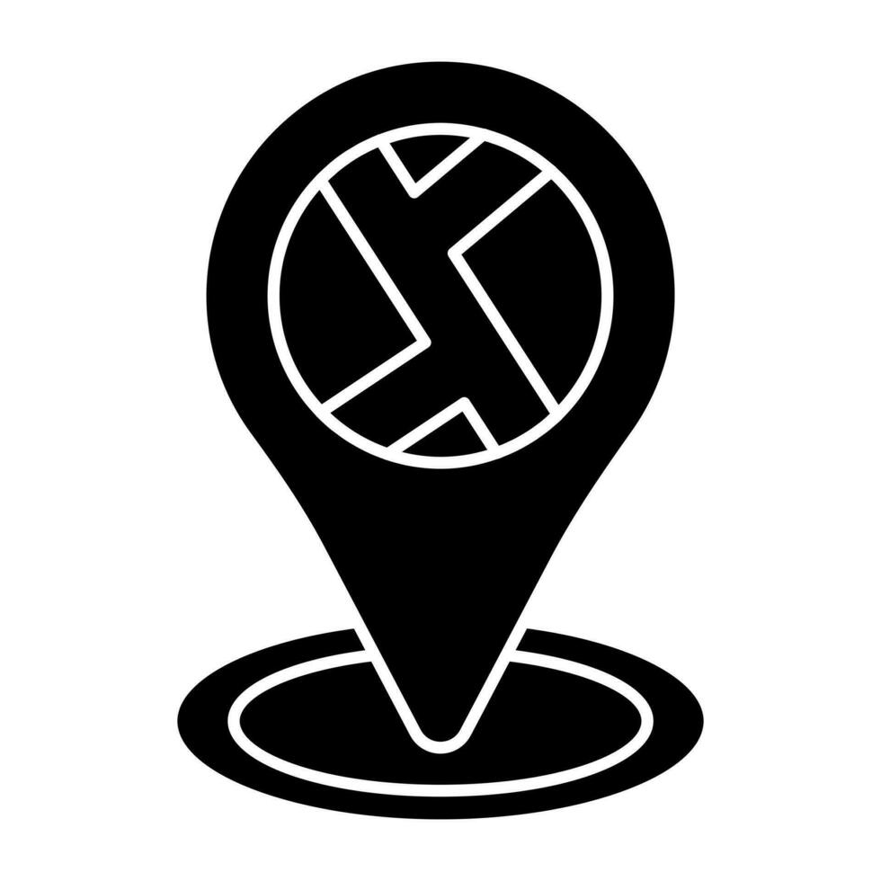 Editable design icon of location pointer 23709559 Vector Art at Vecteezy