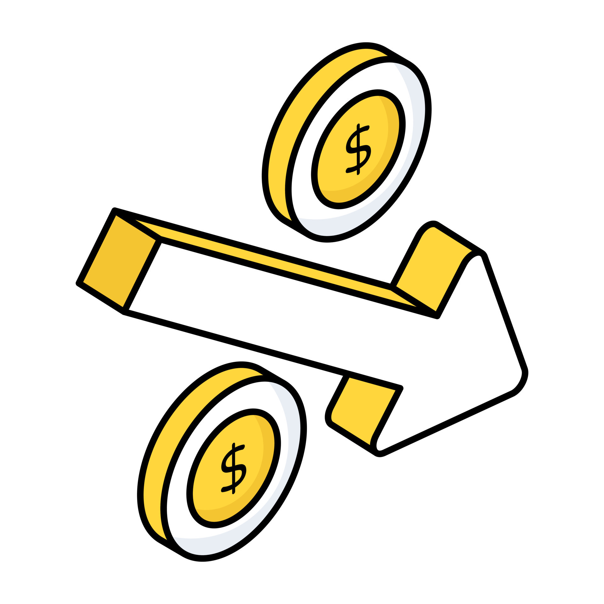 Modern design icon of dollar value decrease 23709640 Vector Art at Vecteezy