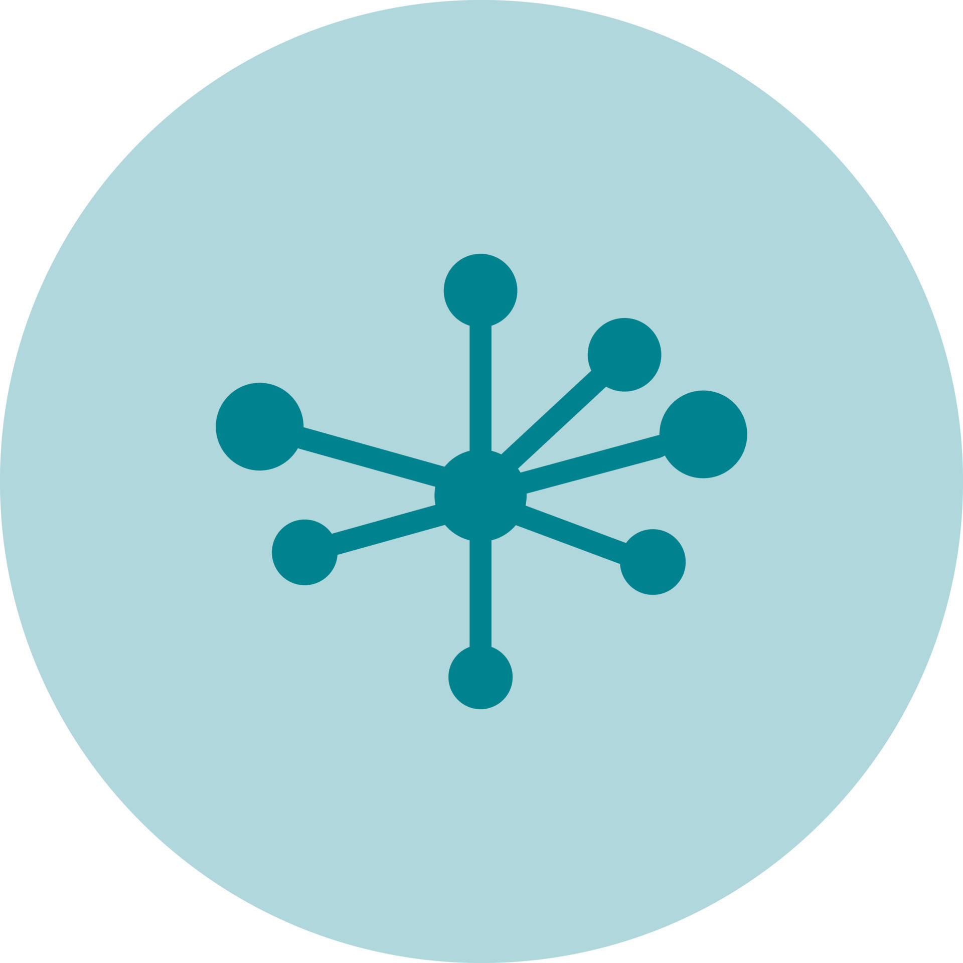 Molecular Structure Vector Icon 23711740 Vector Art At Vecteezy