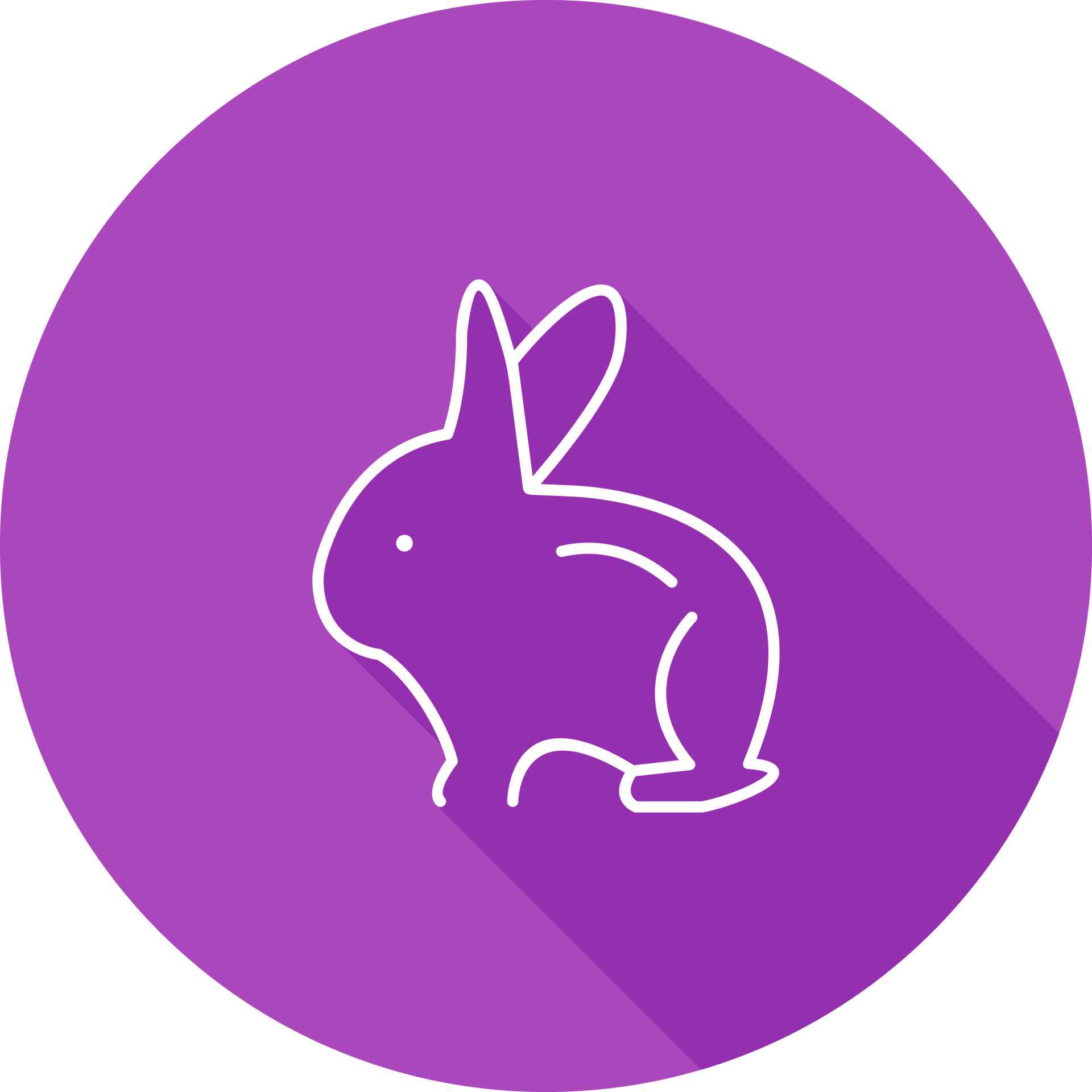 Bunny Vector Icon 23718149 Vector Art at Vecteezy