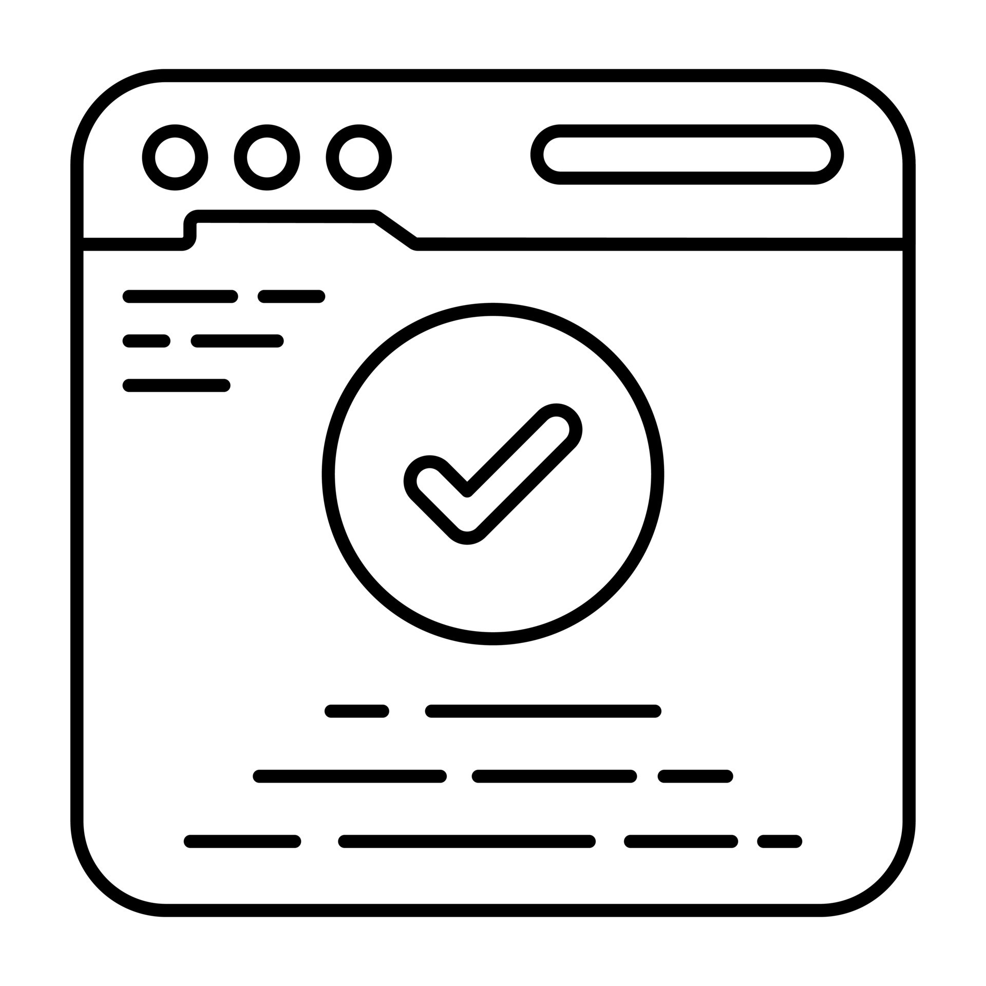 Trendy design icon of verified website 23722616 Vector Art at Vecteezy