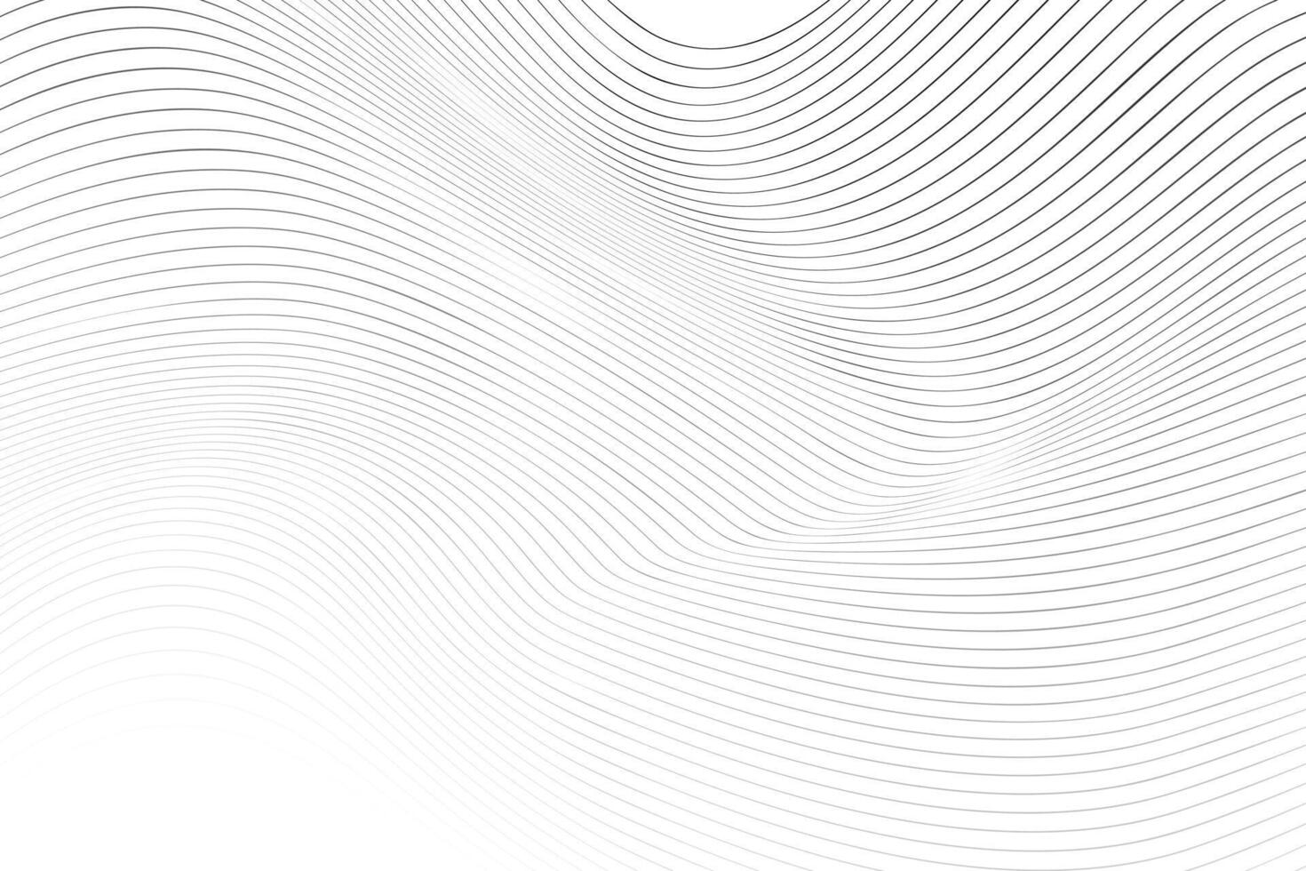 abstract grey wave thin lines pattern vector illustration. 23732919 ...