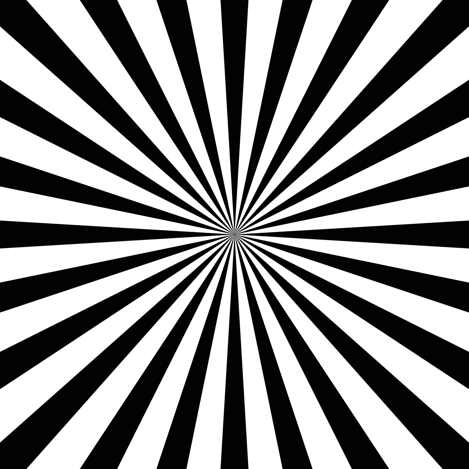 Abstract Isometric Black Sunburst Pattern Vector Illustration 23732927