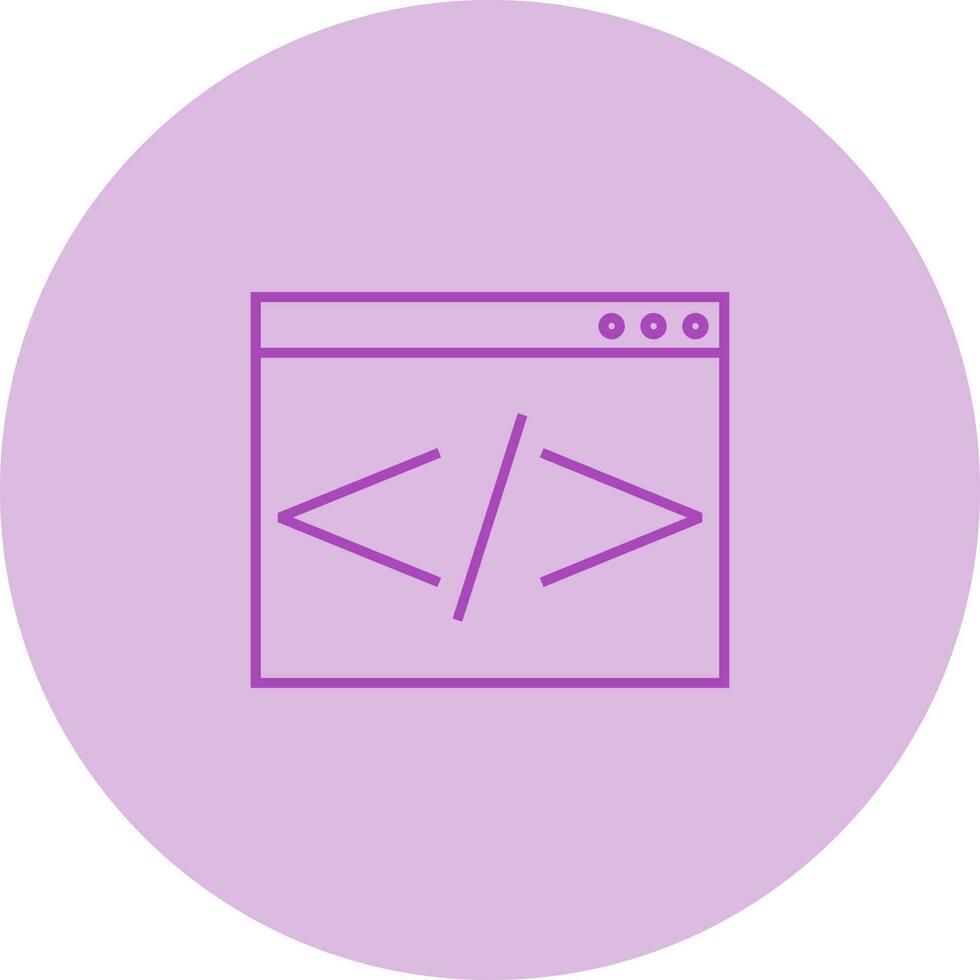 Html Coding Vector Icon 23734124 Vector Art At Vecteezy
