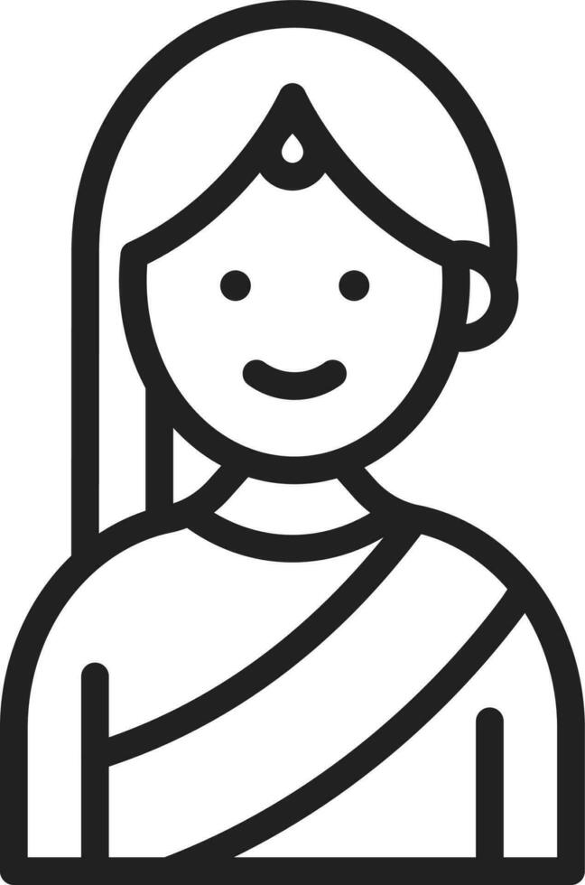 Sari icon vector image. Suitable for mobile apps, web apps and print media. 23735777 Vector Art ...