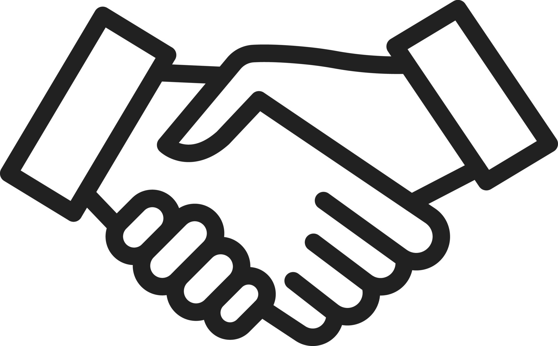 Partnership icon vector image. Suitable for mobile apps, web apps and ...