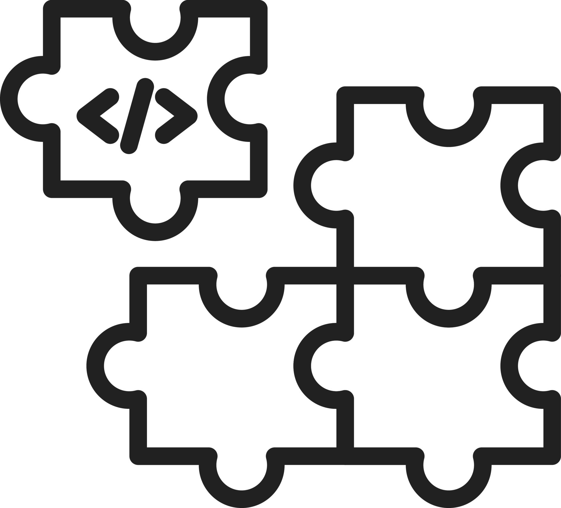 Piece of Code icon vector image. Suitable for mobile apps, web apps and print media. 23736492 ...