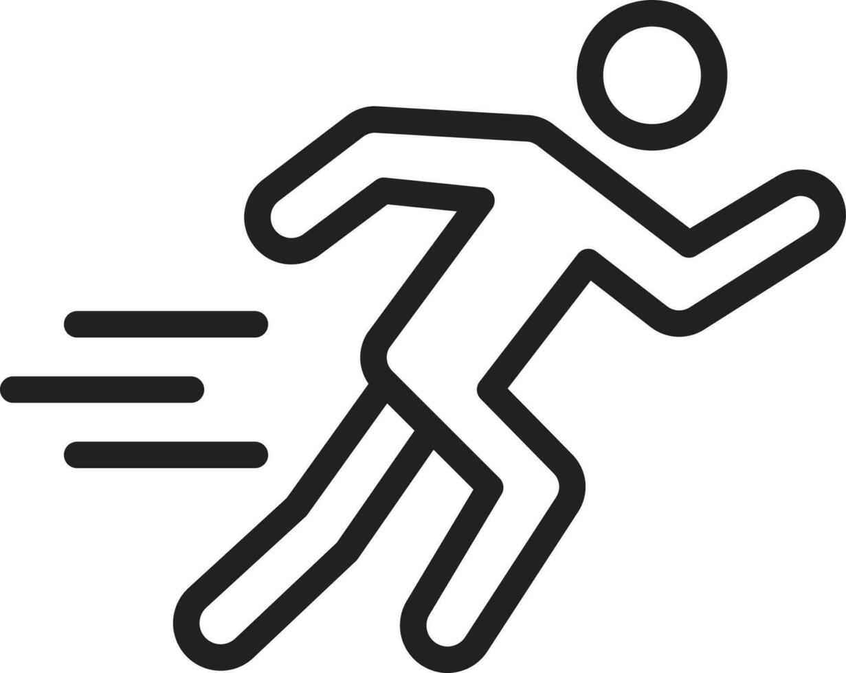 Person Running icon vector image. Suitable for mobile apps, web apps ... Person Running icon vector image. Suitable for mobile apps, web apps ...