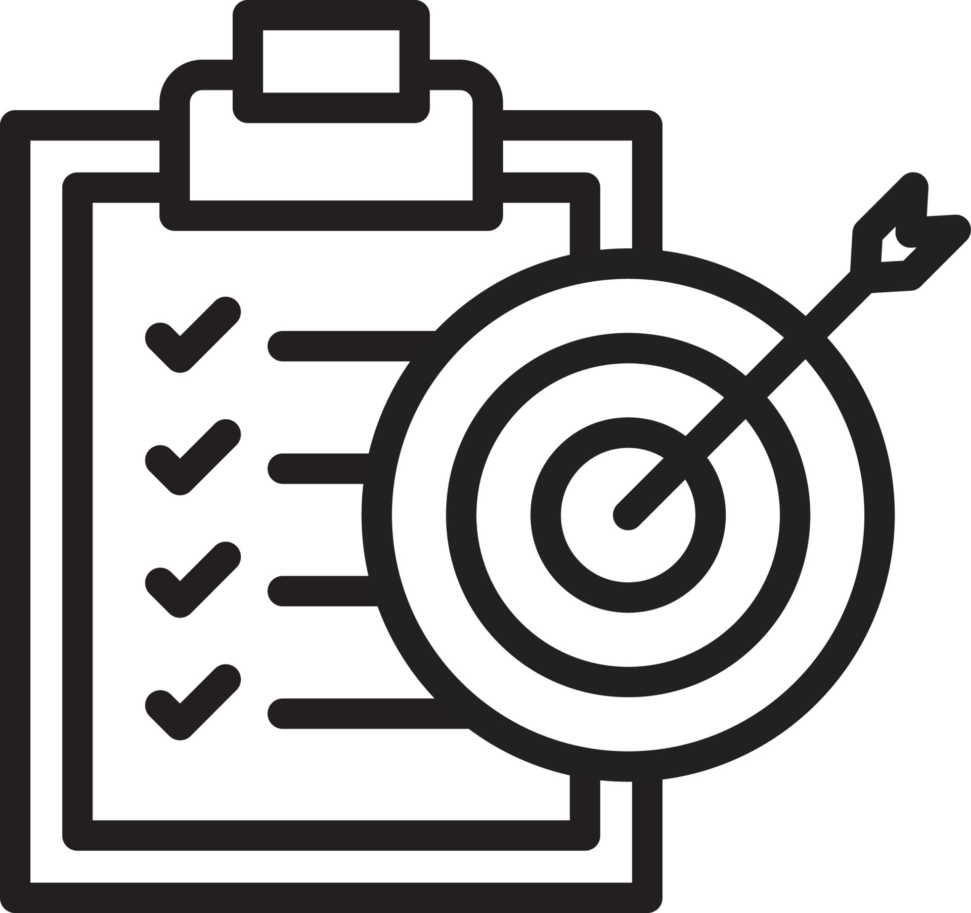 Goal Oriented Icon Vector Image Suitable For Mobile Apps Web Apps And Print Media 23736659