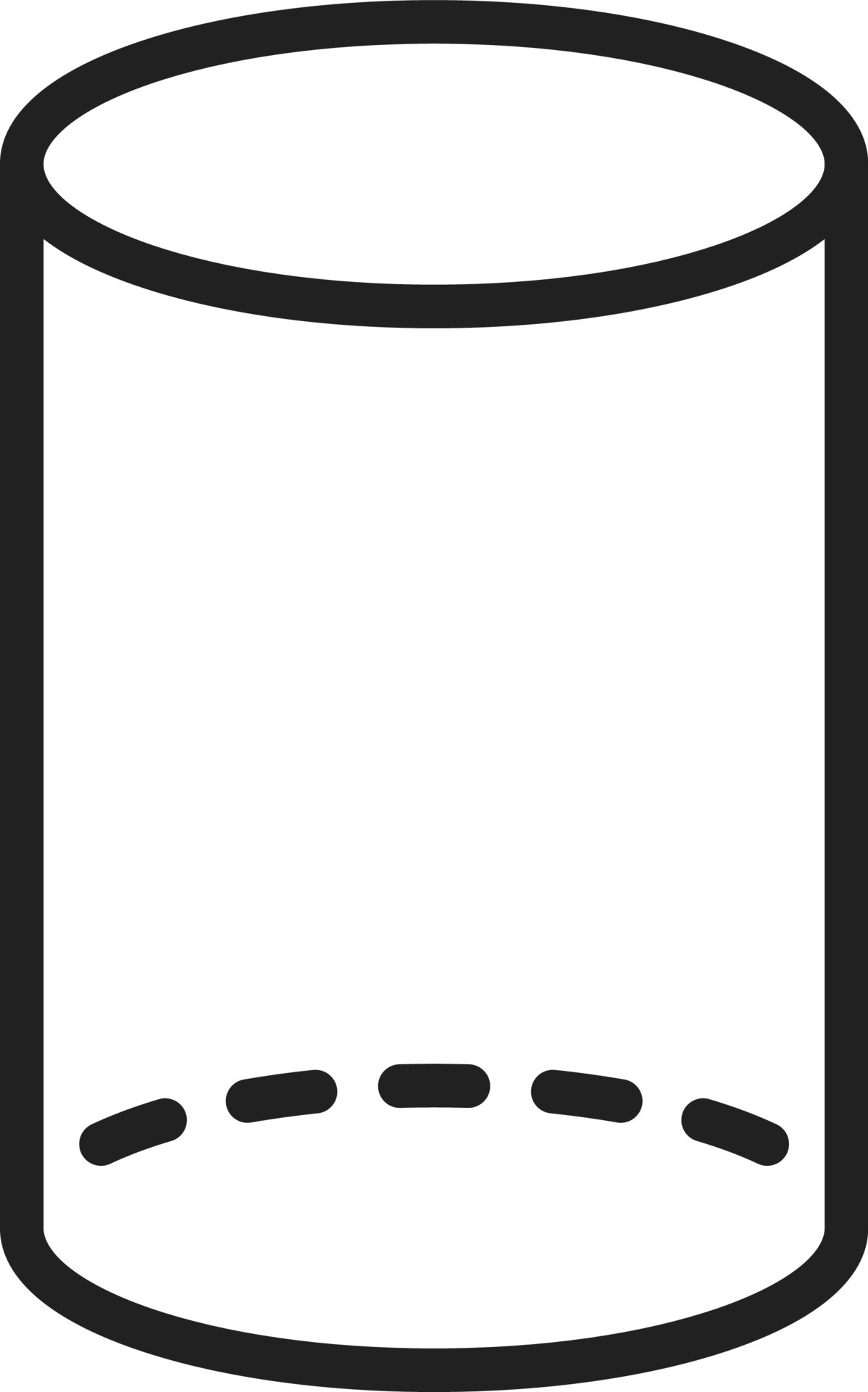 Cylinder icon vector image. Suitable for mobile apps, web apps and ...