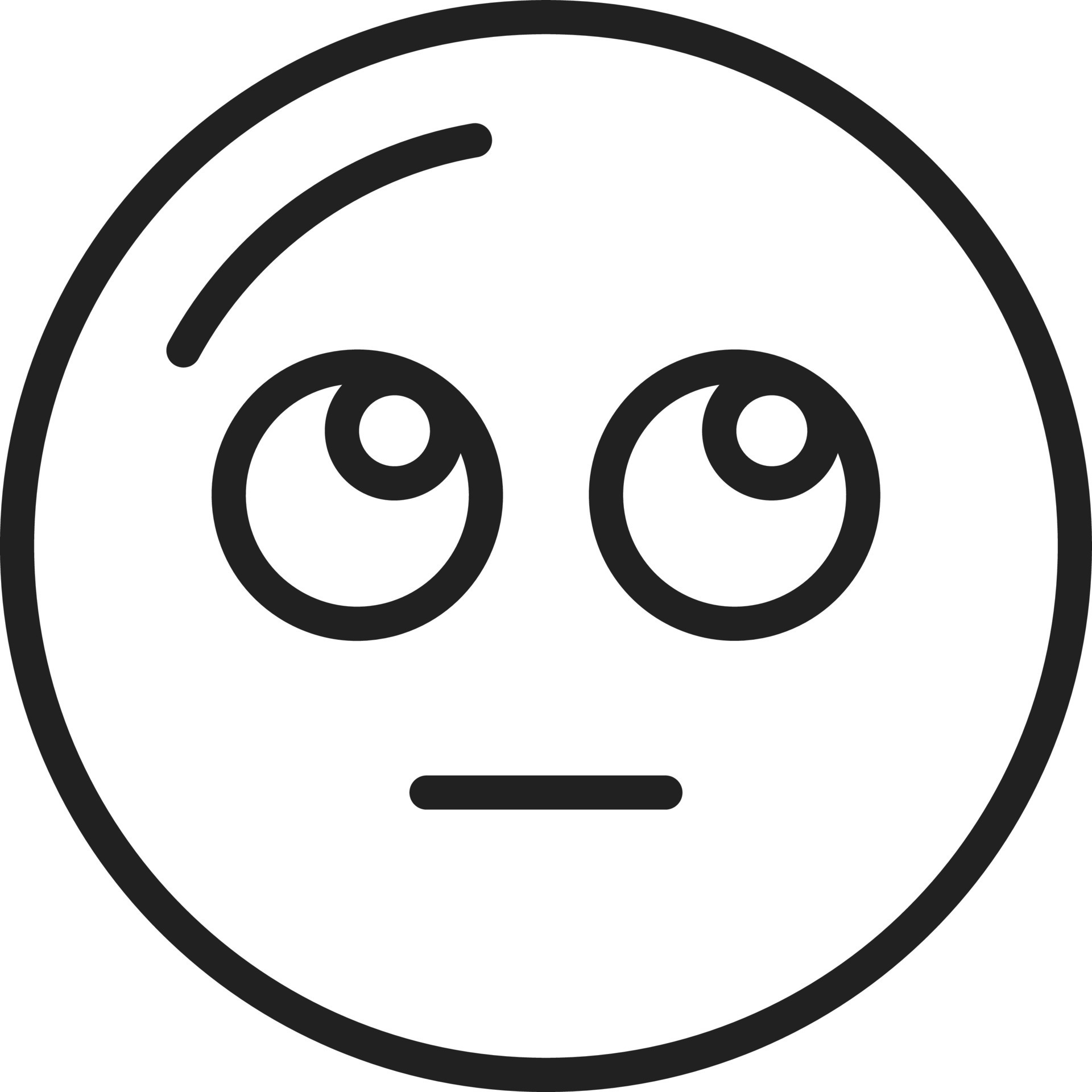 Face With Rolling Eyes Icon Vector Image Suitable For Mobile Apps Web Apps And Print Media