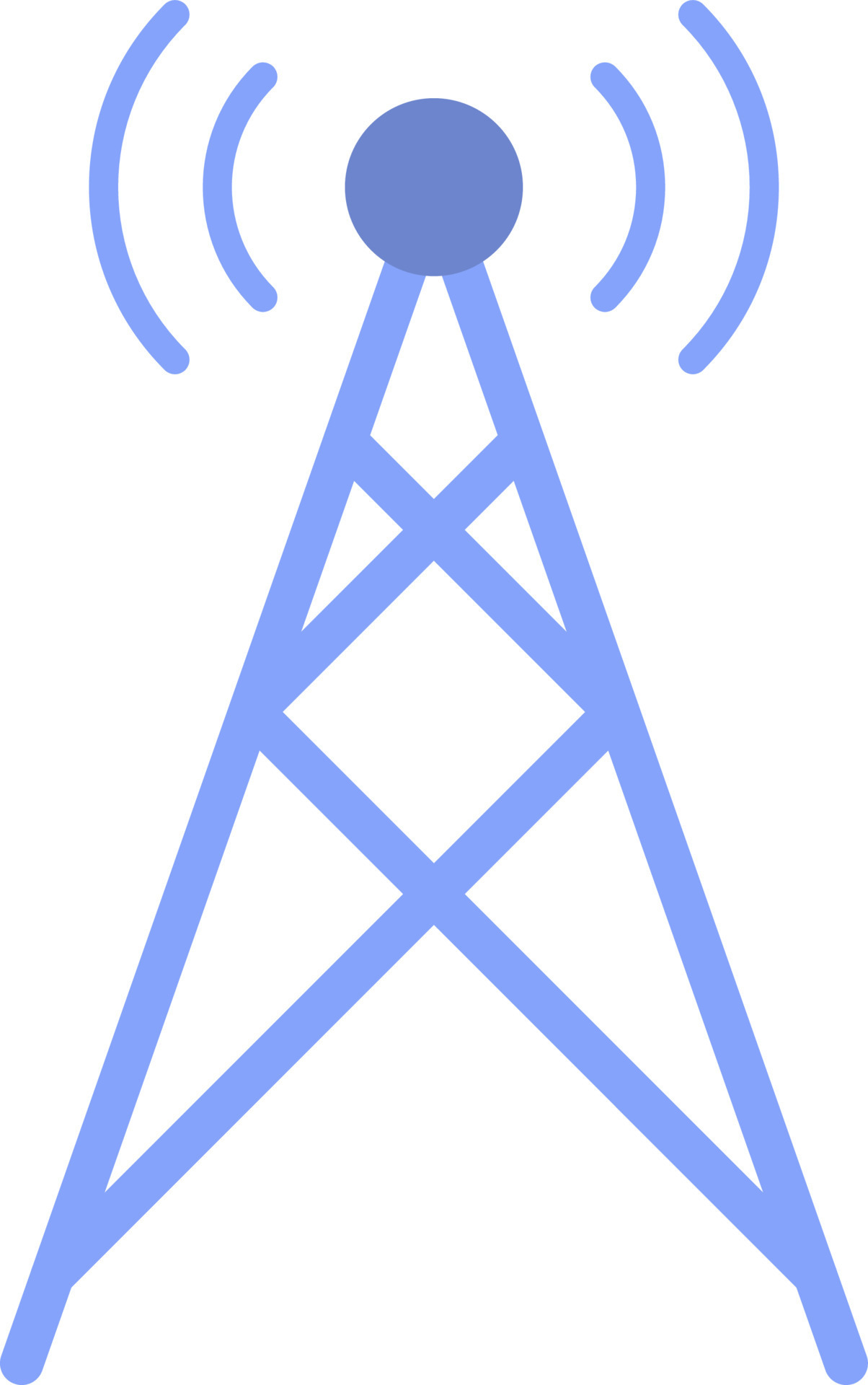 Signals Tower Icon Vector Image Suitable For Mobile Apps Web Apps And