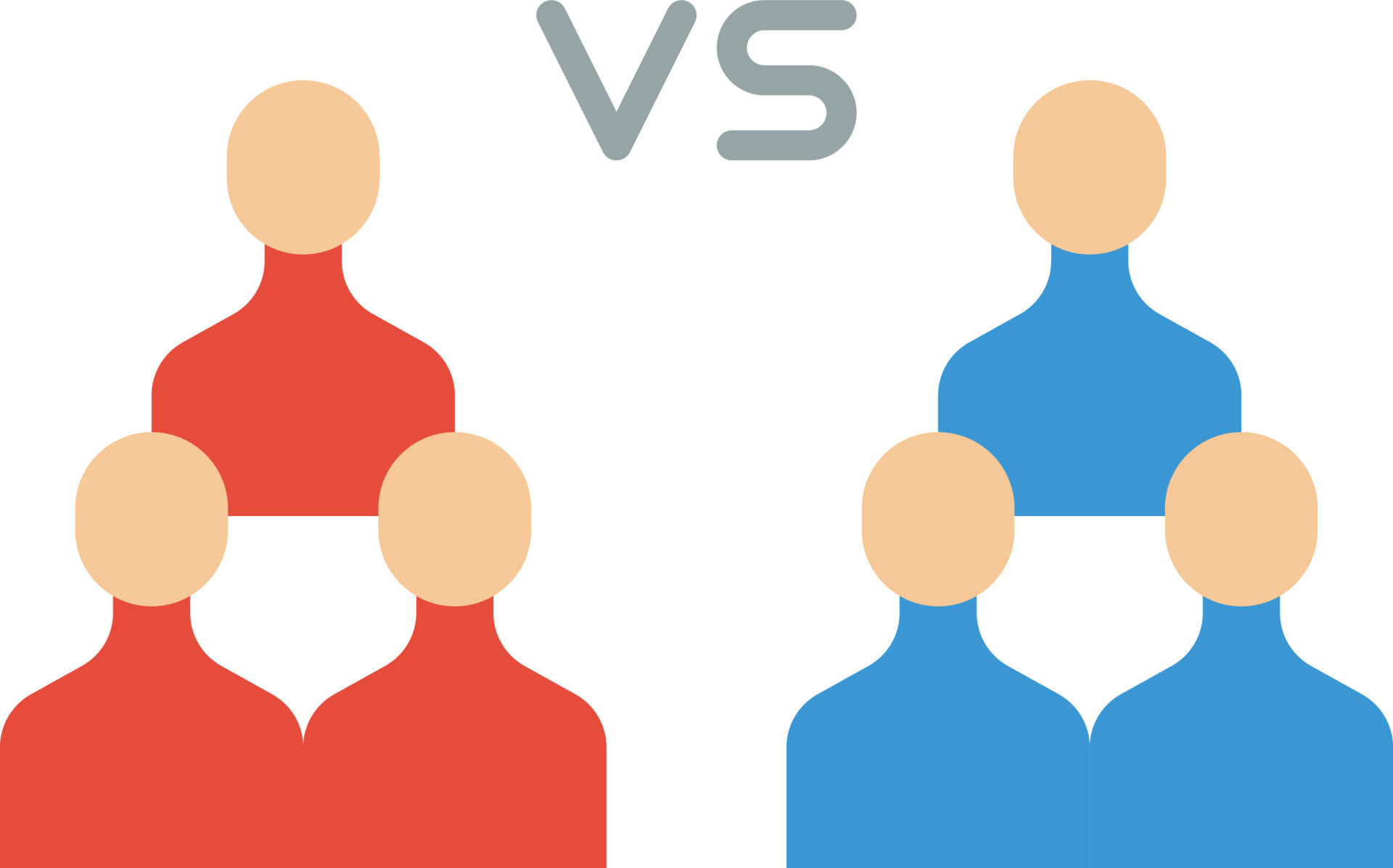 Team Vs Team icon vector image. Suitable for mobile apps, web apps and ...