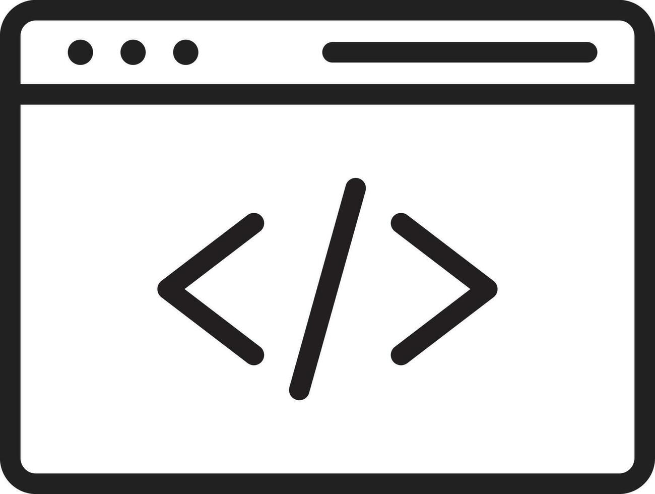 Programming Icon Vector Image Suitable For Mobile Apps Web Apps And Print Media 23737291