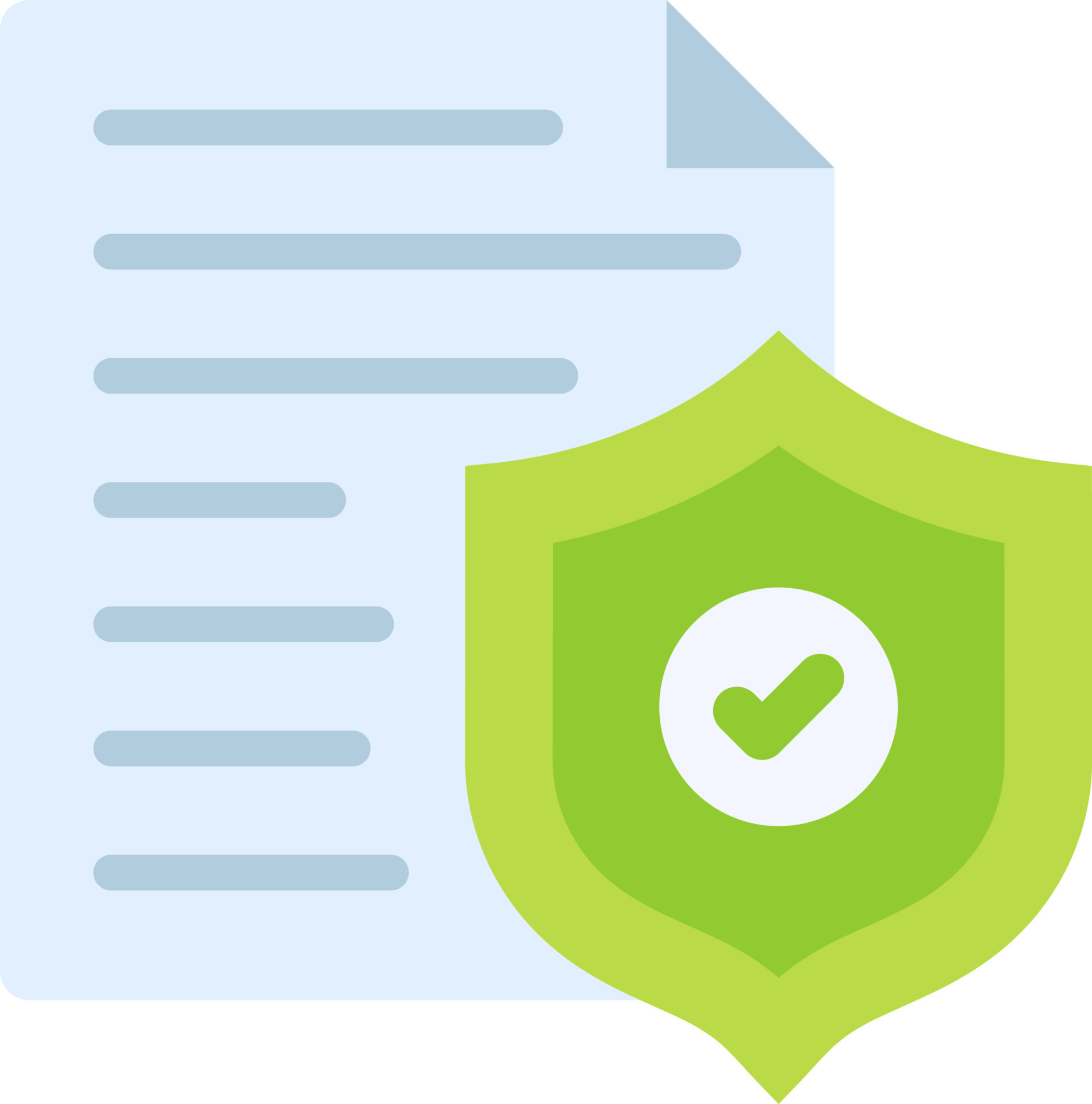 Secure Document Icon Vector Image Suitable For Mobile Apps Web Apps