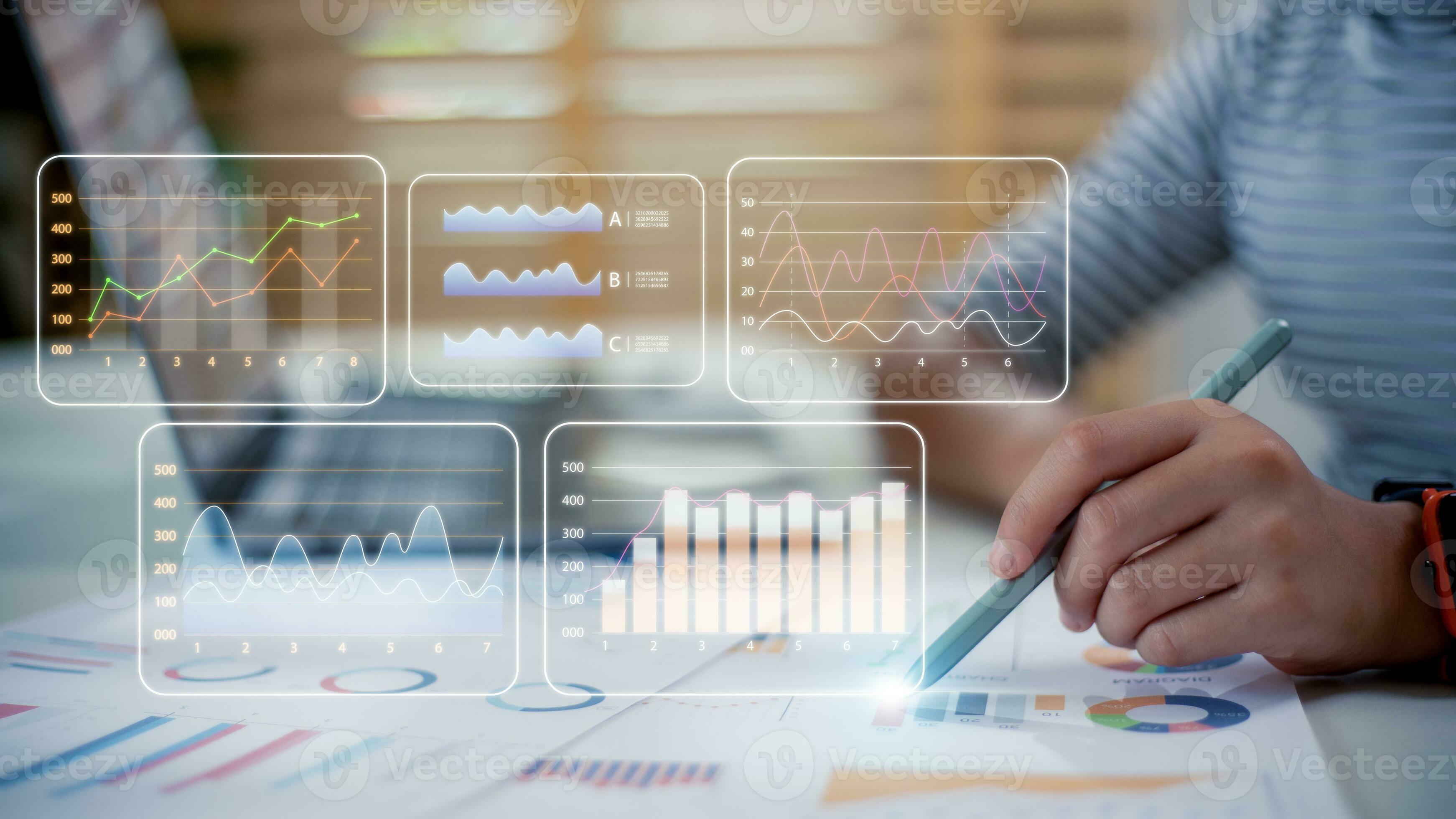 Business Intelligence concept - data analysis, management tools ... Business Intelligence concept - data analysis, management tools ...