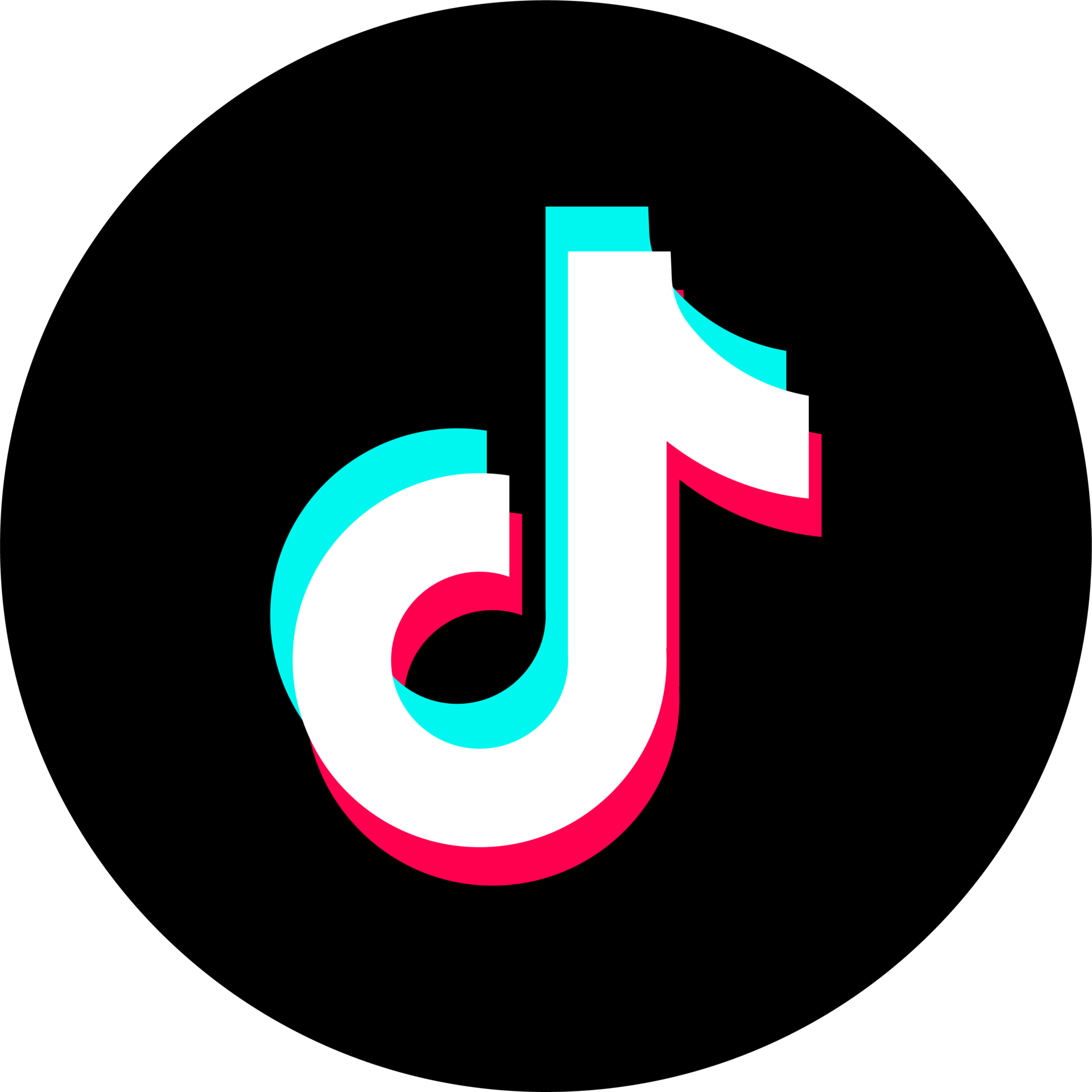 Tik Tok logo icono, social medios de comunicación icono 23741129 PNG
