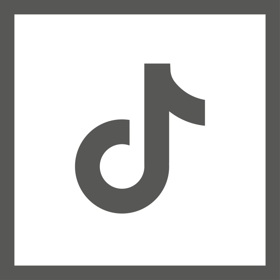 Tiktok logo icon, social media icon 23741130 PNG